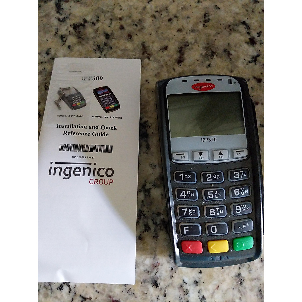 Ingenico iPP320 w/SCR / Contactless