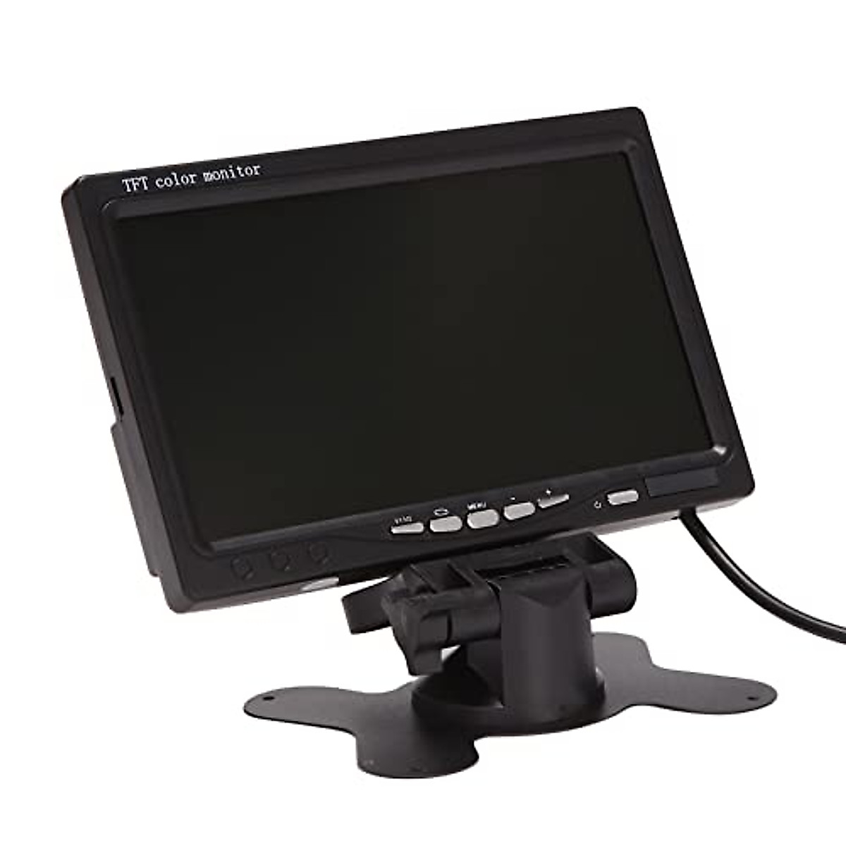 Jteyult 12V-24V 7 Inch TFT LCD Color HD Monitor for Car CCTV Reverse Rear Camera Automotive Electronic Accessories