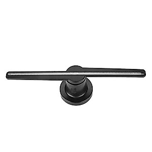 3D Hologram Advertising Display LED Fan, Holographic 3D Photos and Videos Projector for Store, Shop, Bar, Casino, Holiday Events Display (US Plug(110-240V))