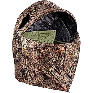 Ameristep Tent Chair Blind | 1-Person Hunting Blind in Mossy Oak Break-Up Country