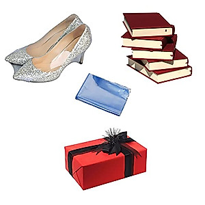 Holvyt Extra Large Clear Shrink Wrap Basket Bags, 20 Pack 20"x 28" Cellophane Wrap Plastic Package for Baskets and Gifts Shrink Packaging Project Bags