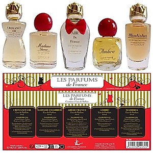 Charrier Parfums - 5 Eaux de Parfum Gift Set - 'Collection Luxe' - 49.7 ml - Made in Provence, France