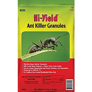 Hi-Yield (33230) - Ant Killer Granules, Kills Armyworms, Billbugs, Crickets, Ground Beetles(3.5 lb.)