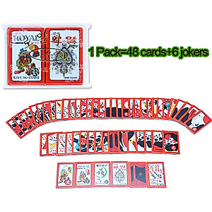 ROYAL Hwatu Korean Flower Card Game, Go-Stop Godori Luxury Hwatu(??) MINARI Movie PropsMin HWA Tu Hwato HWA to for The Royal House Game