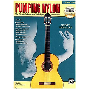 Pumping Nylon: The Classical Guitarist's Technique Handbook, Book & Online Audio (Pumping Nylon Series)