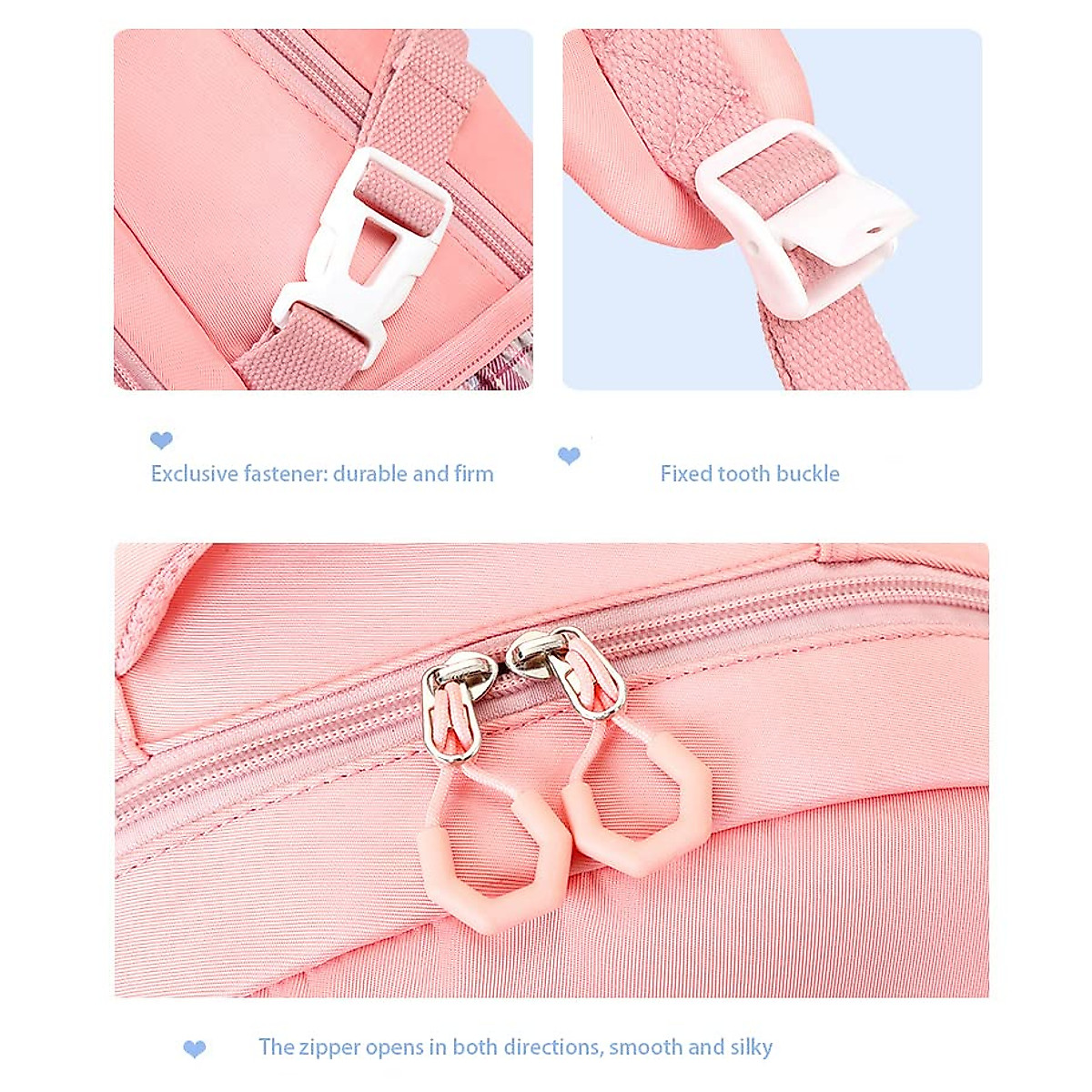 Rcuyyl Cute Backpack Elementary Bookbags Middle School bags Waterproof Bookbag Multifunction Casual Daypack Laptop Travel Bag