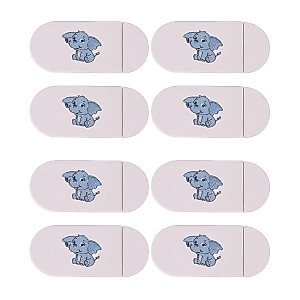 SOLUSTRE 8 pcs Camera Privacy Cover Computer Tablet cam Privacy Blocker Camera Blocker Cover Webcam limpiador de Tablet Camera Cover Tablet Phone Camera Slide Cover Gp02 Laptop Video Camera