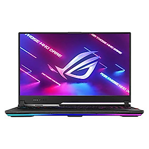 ASUS ROG Strix Scar 17 (2022) Gaming Laptop, 17.3" 360Hz IPS FHD Display, NVIDIA GeForce RTX 3070 Ti, Intel Core i9-12900H, 16GB DDR5, 1TB SSD, Per-Key RGB Keyboard, Windows 11, G733ZW-DS94