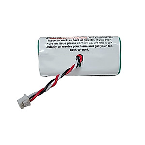 TekJuic BTRY-LS42RAA0E-01 Replacement Battery Compatible with Motorola/Symbol/Zebra LS4278, DS6878 and LI4278 Scanners. 750mAh