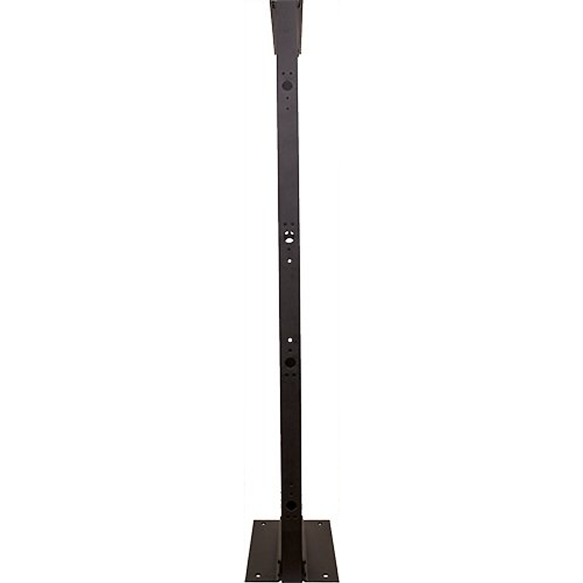 Vertical Cable 2 Post Open Network Rack - 45U - Black