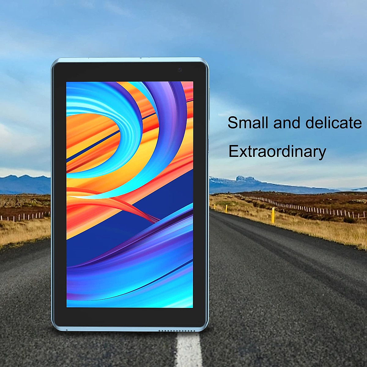 YQSAVIOR Tablet 10 Inch Android Tablets Computer, 2+32GB ROM, 512GB Expand IPS Screen Tablet, 6000 mAh Battery, AM FM WiFi Tableta Black