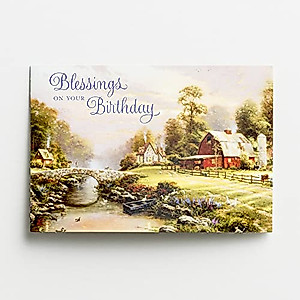 DaySpring Birthday - Inspirational Boxed Cards - Thomas Kinkade - 70107