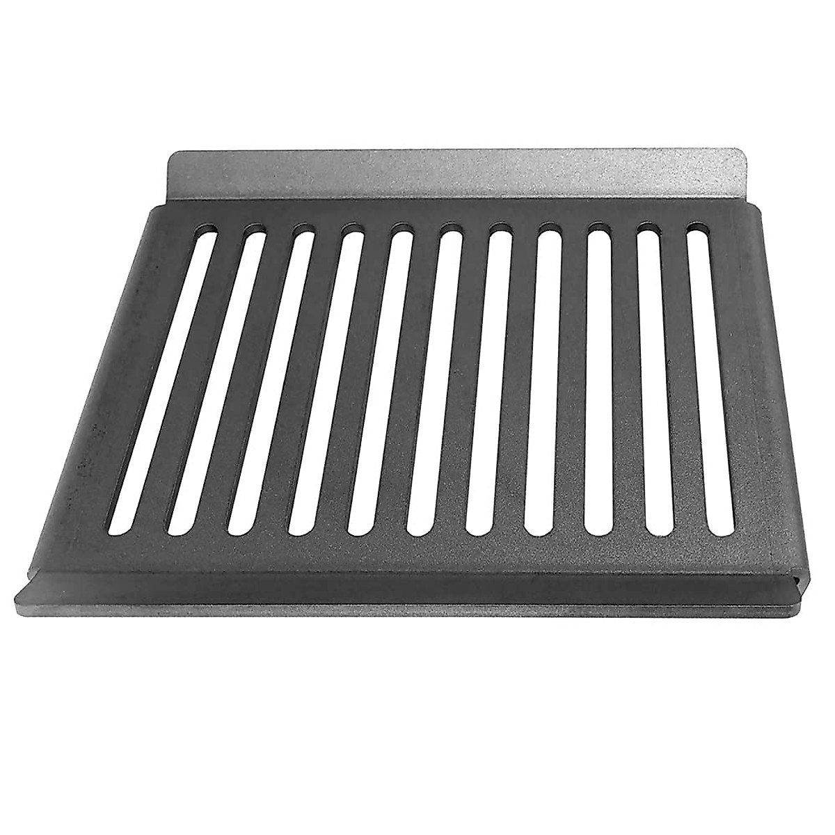 Tuscan Style Grill for small wood ovens -Pure Sandblasted Carbon Steel- Designed by NU2U Products, Made in North America