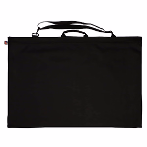 TRAN Economy Artist Portfolio, 24 by 36-Inch, Black