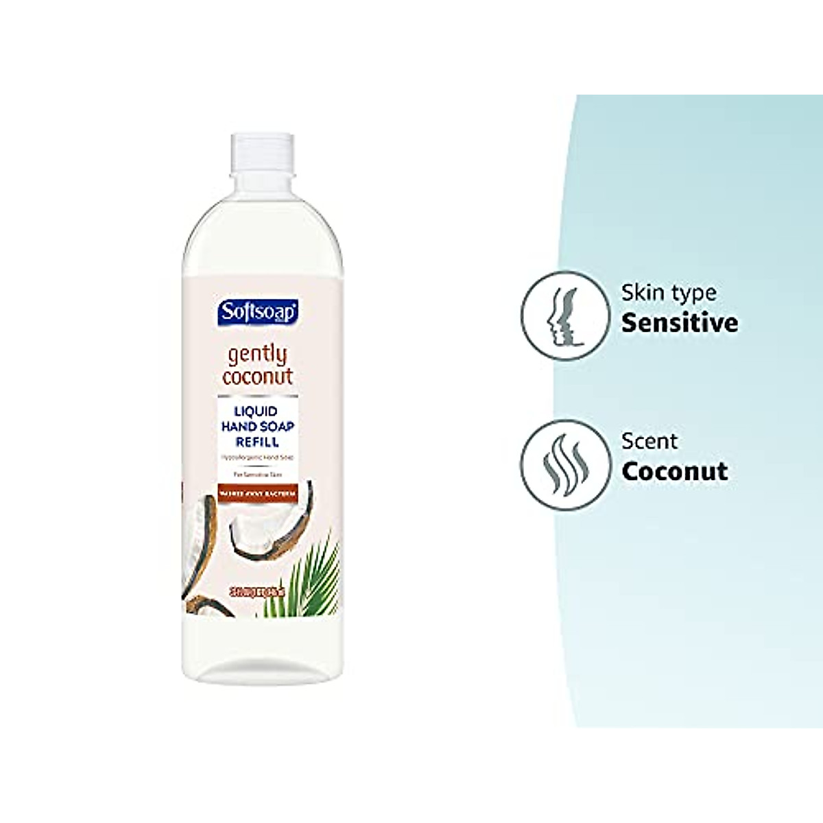 Softsoap Hand Soap Refill, Gently Coconut - 32 Fl. Oz