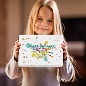 Bath Bombs for Kids with Toys Inside for Girls Boys - 12 Set Surprise Bubble Bath Fizzies, Colorful Handmade Kids Safe and Gentle Spa Bath Fizz Balls Kit, Birthday Christmas Gift (Package May Vary)