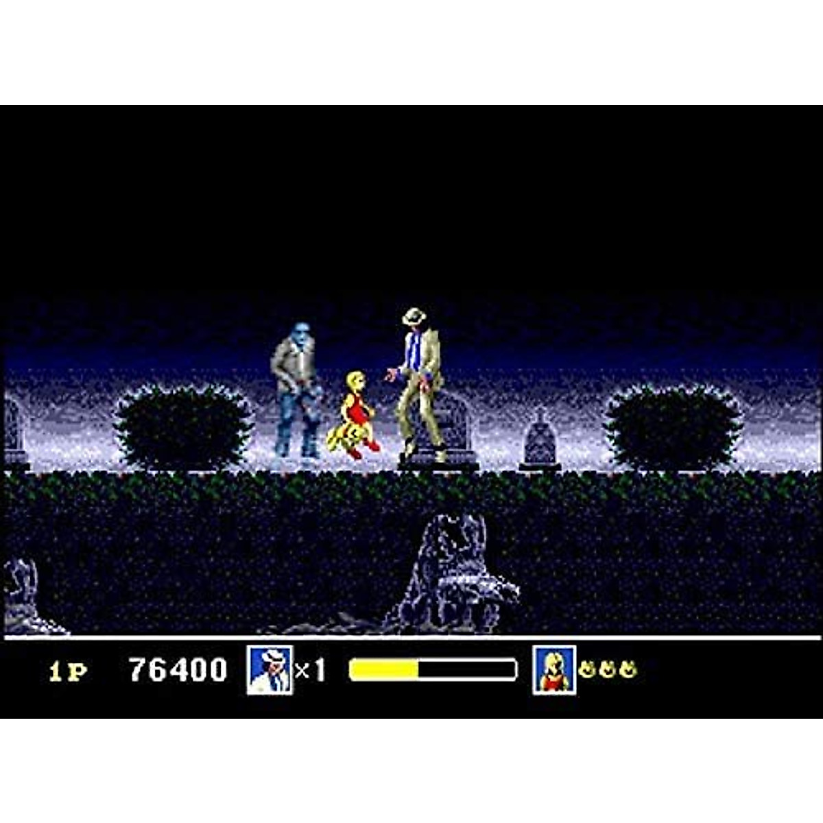 Michael Jackson's Moonwalker *PROTOTYPE* (Sega Genesis) - Reproduction Cartridge