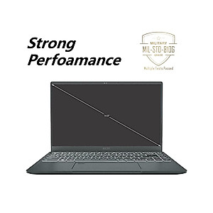 MSI Business Prestige 14 Evo Intel Core i5 12th Gen 1240P (12 Cores) - Iris Xe Graphics, 14.0" IPS 100% sRGB, Backlit KB, Thunderbolt 4, Fingerprint, Win 11, Gray, w/HDMI (16GB RAM | 1TB PCIe SSD)