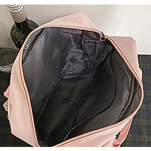 Obosoyo Kawaii Backpack Tote Bag Aesthetic with Accessories Crossbody Bags for Women Shoulder bag School Bag Cute