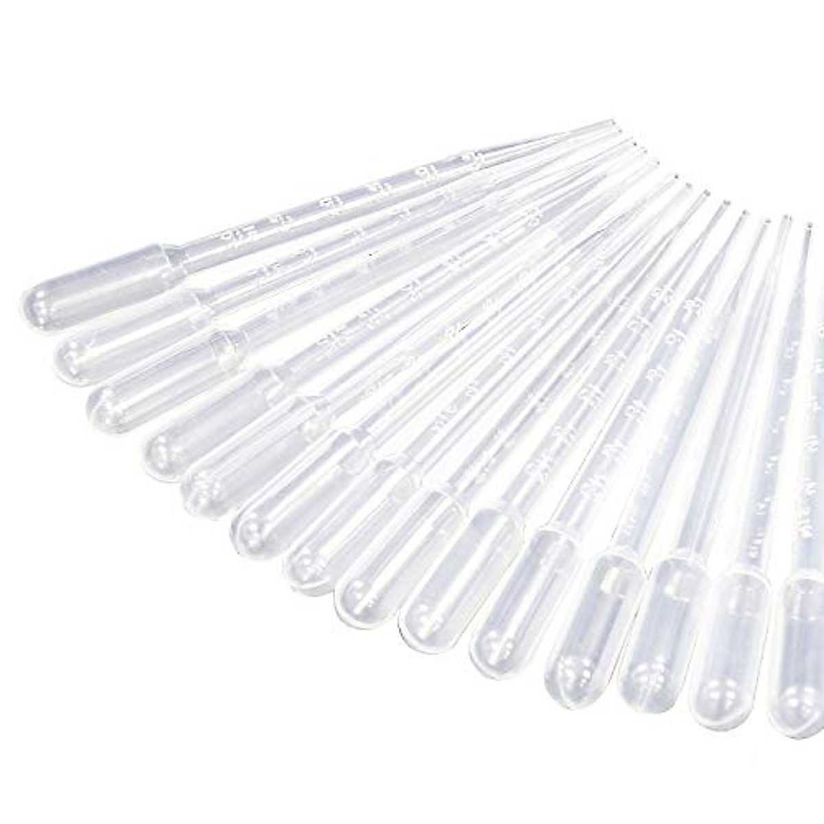 ULAB Scientific LDPE Transfer Pipette, Vol. 7ml, 3ml Graduated, 0.5ml Graduation 155mm, Pack of 100, UTP1002