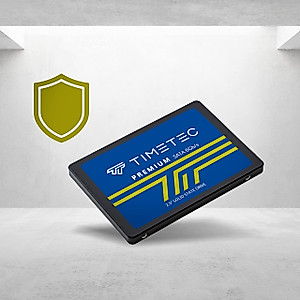 Timetec 1TB SSD 3D NAND QLC SATA III 6Gb/s 2.5 Inch 7mm (0.28") Read Speed Up to 550 MB/s SLC Cache Performance Boost Internal Solid State Drive for PC Computer Desktop and Laptop (1TB)