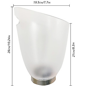 PeSandy LED Ice Bucket, 4L Large Capacity Wine Ice Bucket Drink Containers with Multi Colors Changing for Party/Home/Bar, Waterproof Champagne Retro Wine Drink Beer Beverage Ice Bucket Battery Powered