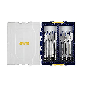 IRWIN Speedbor Max Drill Bit Set, 8-Piece (IWAX128PC)