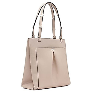 Calvin Klein Nickel North/South Tote, Mushroom