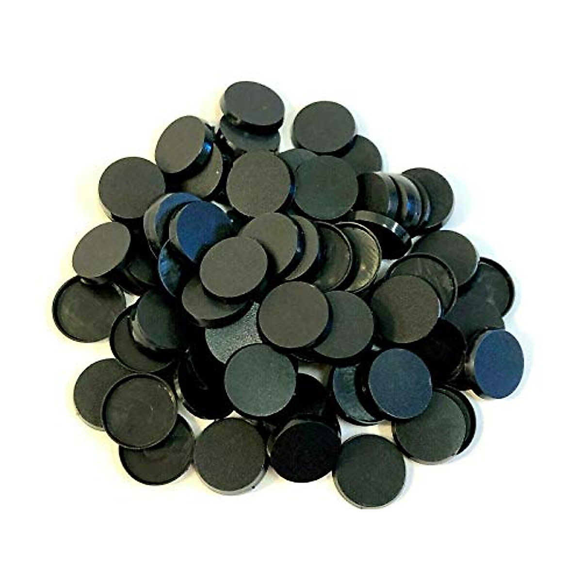 Lot of 100 32mm Round Bases for Warhammer 40k + AoS Games Workshop Wargame Bitz