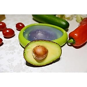 Generic Silicone Fruit Storage Containers For Fridge, Food Storage Containers Fruit And Vegetable Anti-Oxidation Storage Box Ideal For Garlic, Onions, Lemons, And Potatoes (Set Of 4)