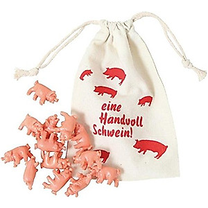 Chess and games shop Muba Throw The Pigs - Pig Dices Game in a Bag - Roll Your Pigs - Funny, Party, Family Game