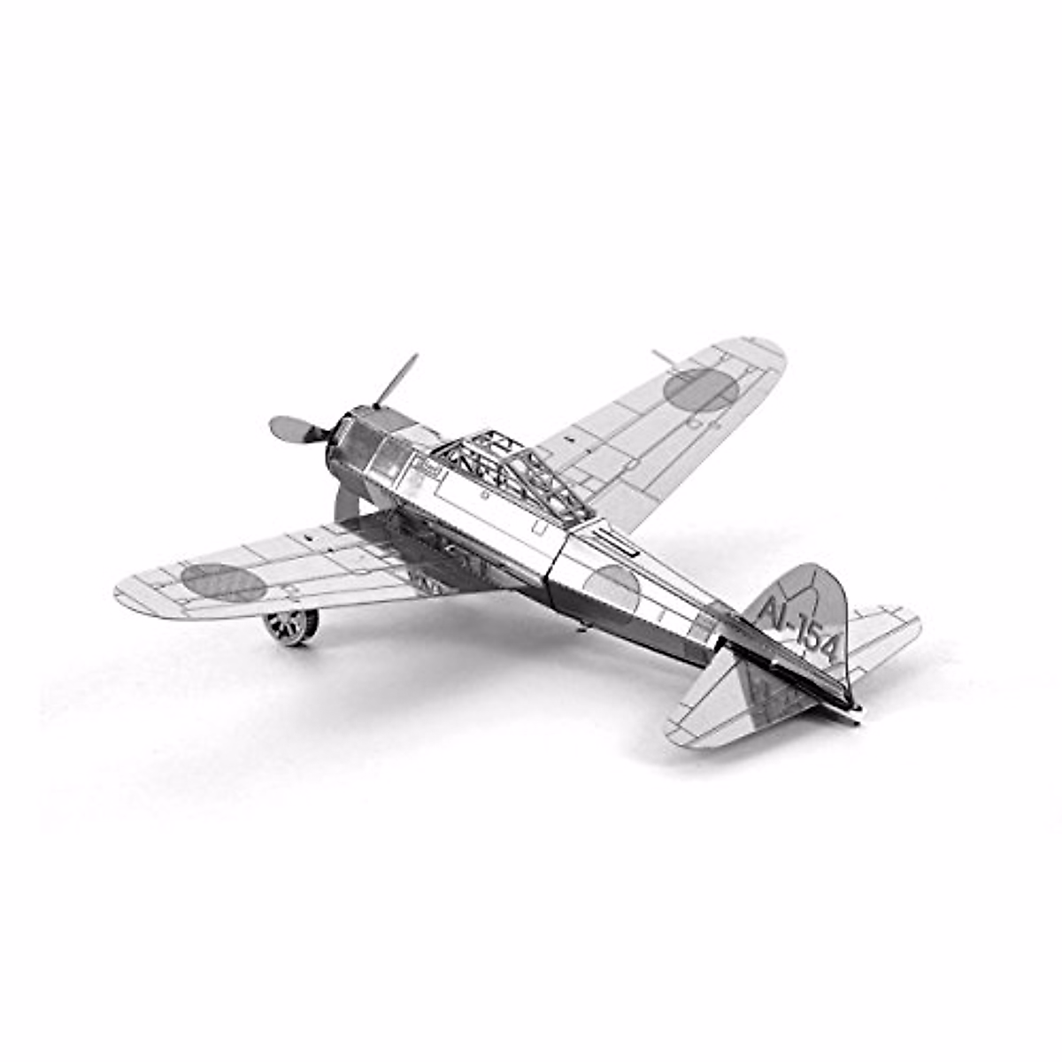 Metal Earth Mitsubishi Zero Fighter Airplane 3D Metal Model Kit Fascinations