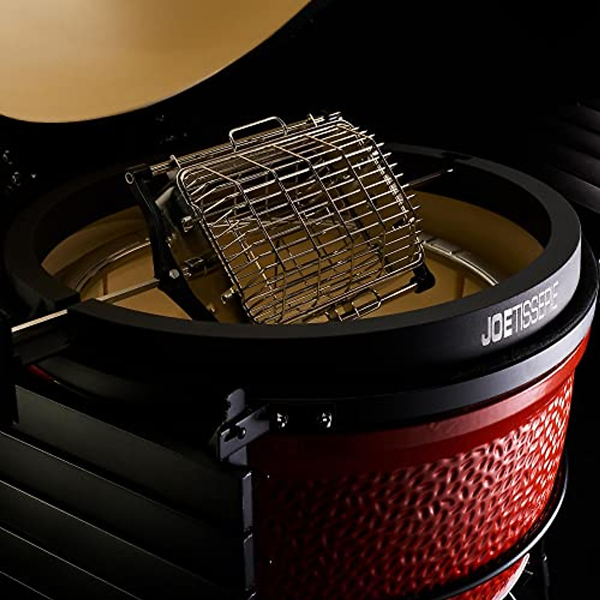 Kamado Joe KJ15172022 JoeTisserie Basket Kit Grill Rotisserie Accessory