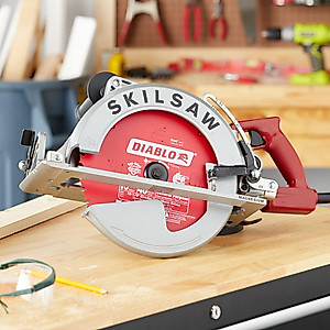 Skilsaw Magnesium Sawsquatch Worm Drive Circular Saw - 10 1/4in. 15 Amp, with Electric Brake, Model Number SPT70WM-22