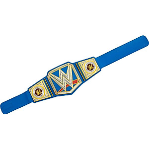 Mattel WWE Universal Championship Title, Role-Play & Costume Title Belt with Metallic Sideplates & Adjustable Strap for Kids