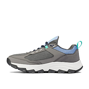 Columbia Women's Hatana Max Outdry Hiking Shoe, Dark Grey/Electric Turquoise, 9