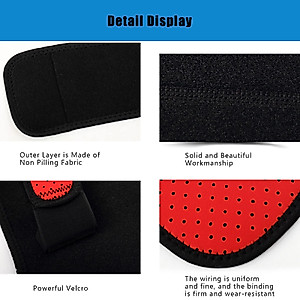 Hip Brace and Groin Support, Adjustable Groin Support Bandage Breathable Unisex Hip Thigh Support Sciatica Relief Wrap Groin Support Adjustable Hamstring Compression Sleeve Fits Men and Women