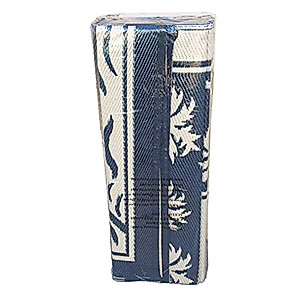 Stylish Camping 209181 Outdoor Patio / RV Camping Mat - Palm Tree (Black/Beige), (9-Feet x 18-Feet)