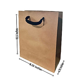 Funny Birthday Gift Bags, You Suck Less Than Most People Kraft Gift Bag With Black Ribbon Handles, Novelty Gift Bags, White Elephant Gift Bag, Gift Bag For Friend, Christmas Gift Bag