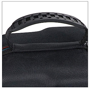 Kathleen0 Storage Box Potable EVA arrying Bag VR Gaming Headset Protective Zipper Hard Shell ontrollers Over Dustpfoof Travel ase hion Accessories for Oculus Quest(Black)