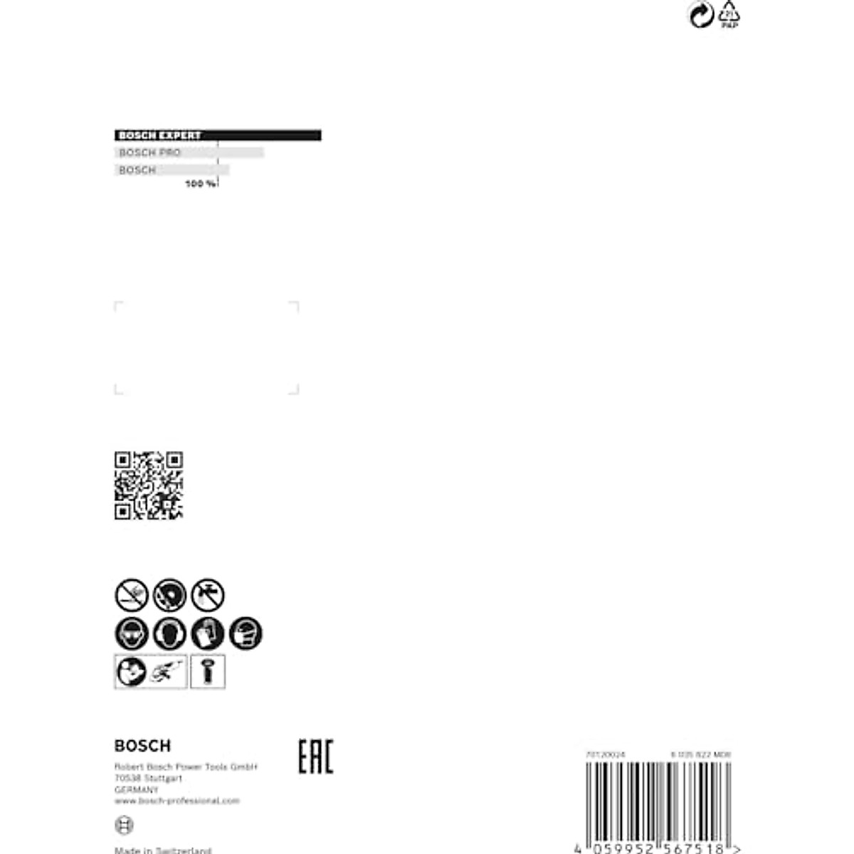 Bosch Professional 1x Expert Carbide Multi Wheel X-LOCK Cutting Disc (for Hardwood, Ø 125 mm, Accessories Small Angle Grinder)