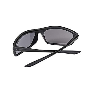Nike Rabid Rectangular Sunglasses, Anthracite/White, 64 mm