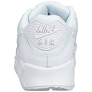 Nike Women's Air Max 90, White/White-white-wolf Grey, 7.5