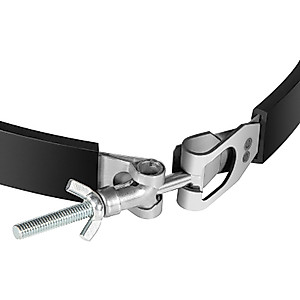 yourour 82013 Nitrous Oxide Bottle Bracket,7”Nos Single Bottle Holder Bracket for 10-15 Pound Nitrous Bottle