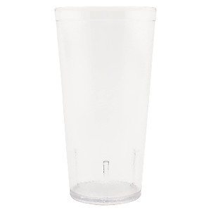 G.E.T. 6624-1-CL-EC Heavy-Duty Plastic Restaurant Tumblers, 24 Ounce, Clear (Set of 4)" }