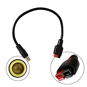 Faoyliye 16AWG Wire 45A Connector to DC 8mm Adapter Cable,for Solar Panel Goal Zero Yeti, 45A Connector Compatible with Anderson Powerpole - 1ft/30cm