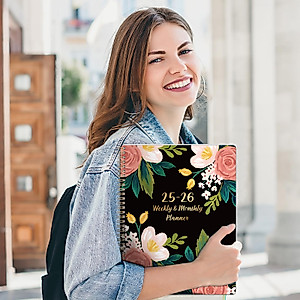 Monthly Planner 2023-2025 - Jul. 2023 - Jun. 2025, Monthly Calendar 2023-2025, 9" x 11", 2 Year Monthly Planner with Monthly Tabs, Flexible Cover,Twin-Wire Binding, Perfect Organizer