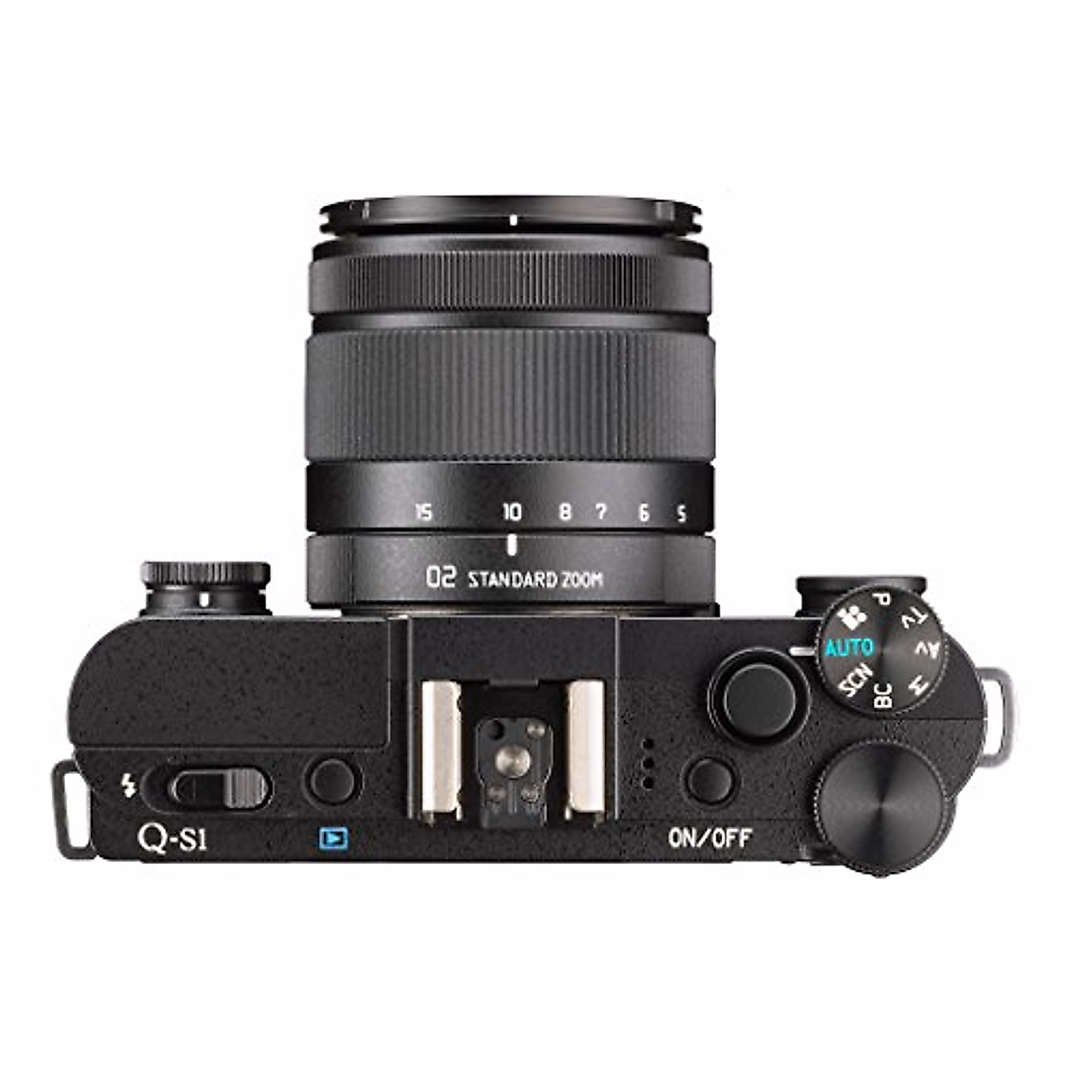 Pentax PENTAX Q-S1 (Black) 12.4MP Mirrorless Digital Camera with 3-Inch LCD (Black)