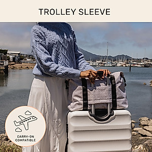 Jadyn Lola Travel Bag, Weekender/Overnight Duffel, Gym Tote Bag for Women (Desert Leopard)