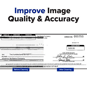 Panini Check Scanner Cleaning Cards featuring Waffletechnology (15 cards)